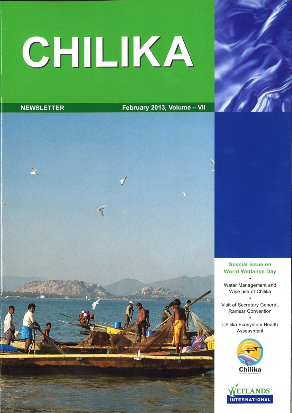 Chilika Newsletter Series - Wetlands International South Asia