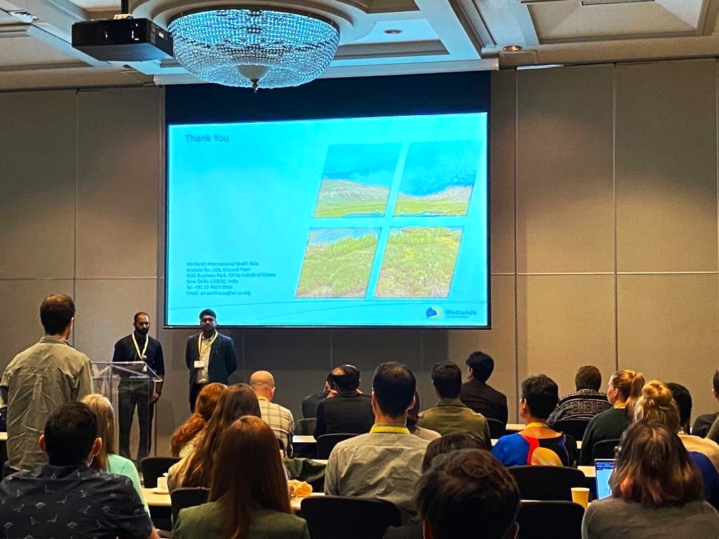 Wetlands International South Asia presents paper at the GEO BON Global ...