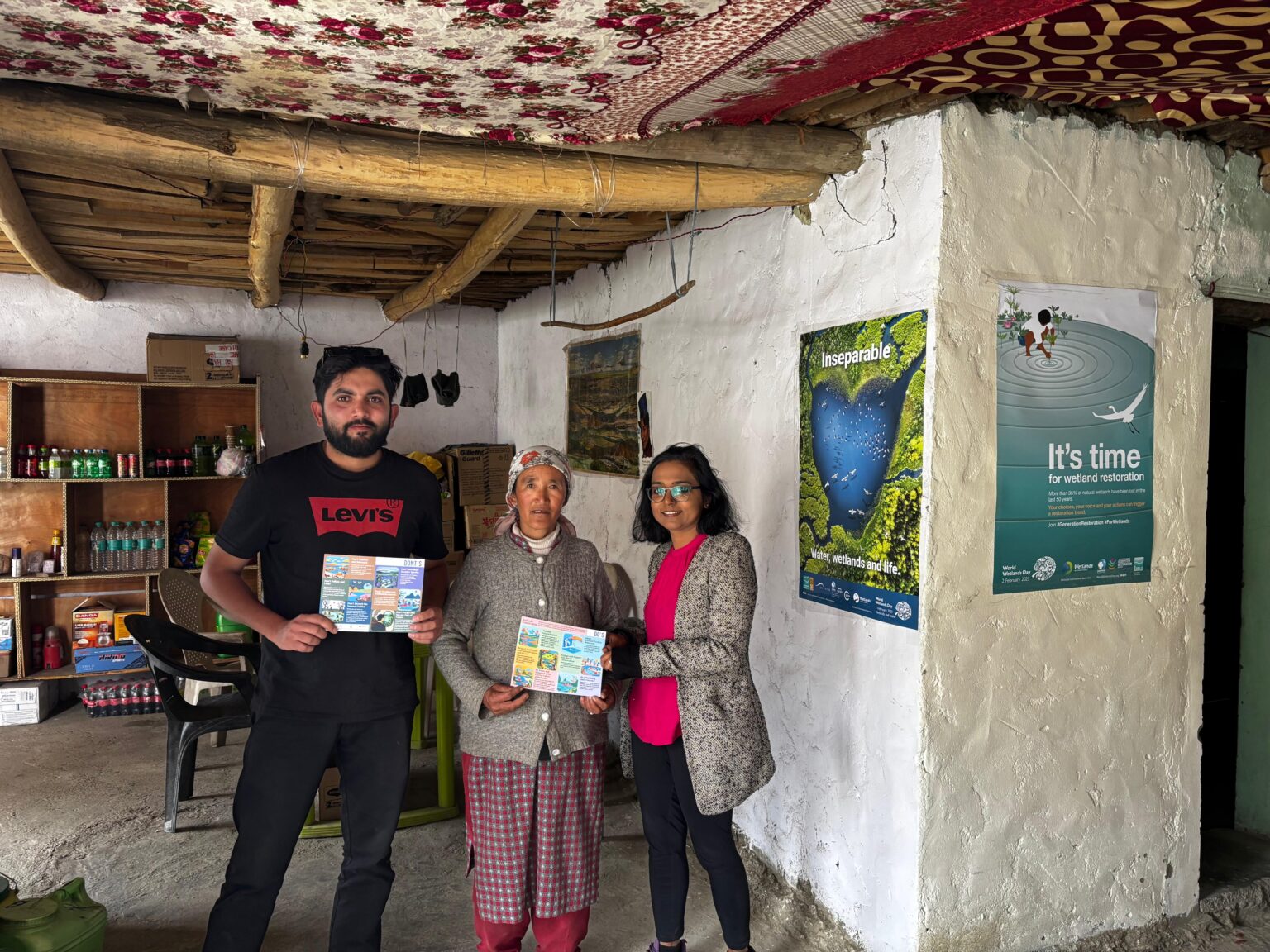 Sensitization drive in Hanle, Tso Moriri, and Debring to conserve ...